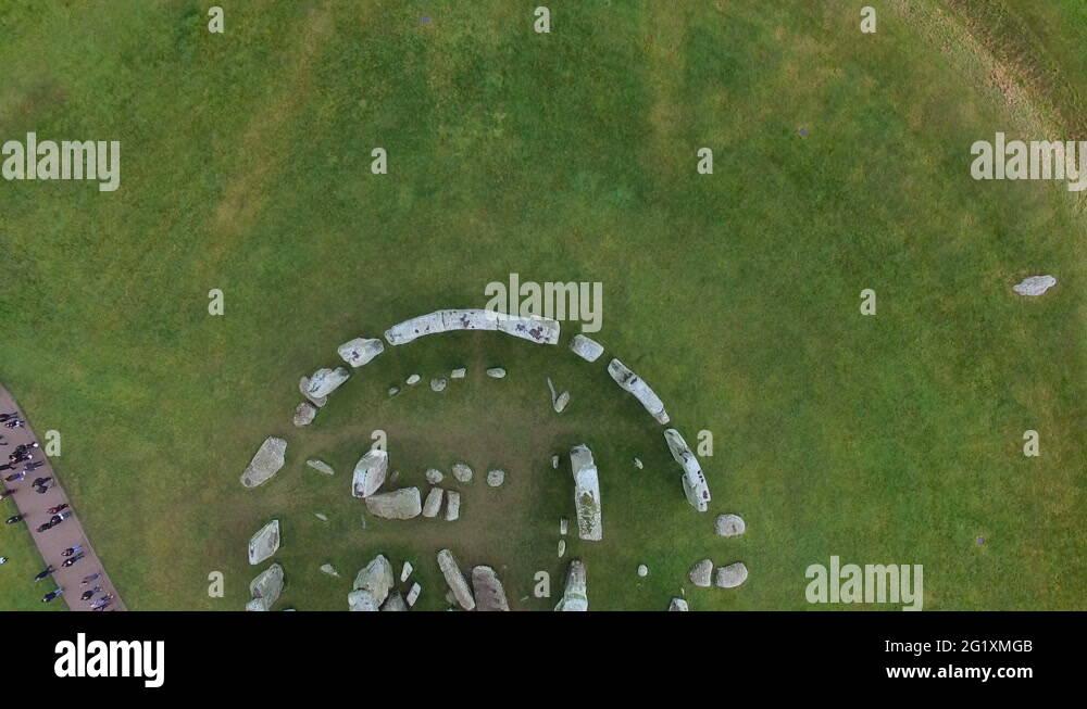 An aerial view of stonehenge Stock Videos & Footage - HD and 4K Video ...