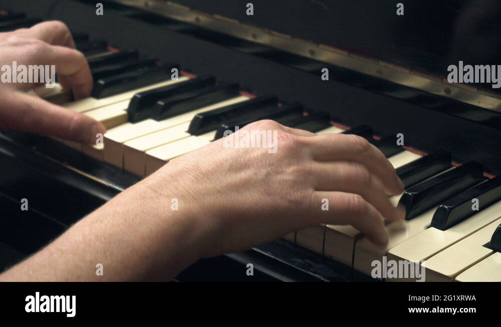 Piano music pianist hands playing. Musical instrument grand piano ...