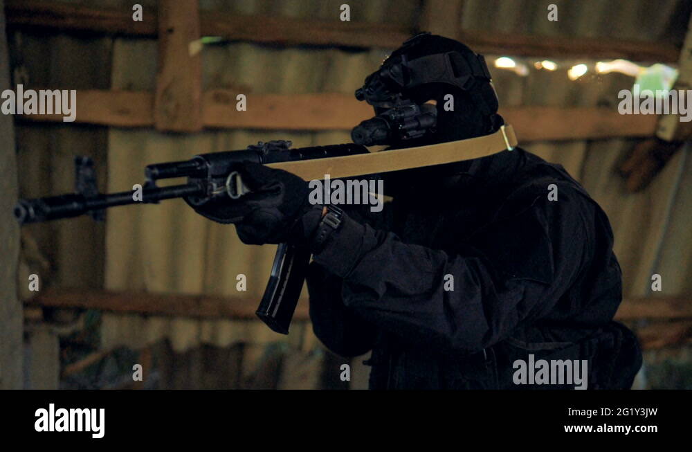 Rifle on shoulder Stock Videos & Footage - HD and 4K Video Clips - Alamy