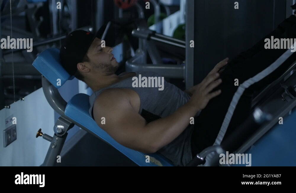 Man leg press back not woman Stock Videos & Footage - HD and 4K Video ...