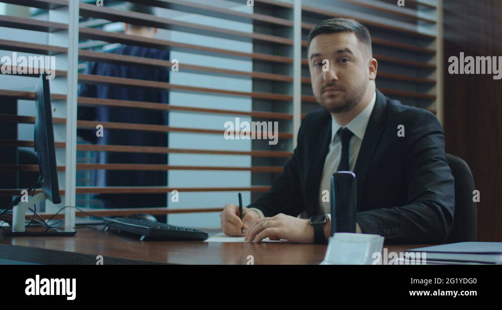 Office staff writing Stock Videos & Footage - HD and 4K Video Clips - Alamy