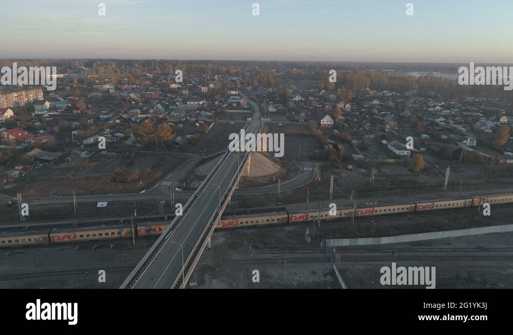 Road bridge over the railway Stock Videos & Footage - HD and 4K Video ...