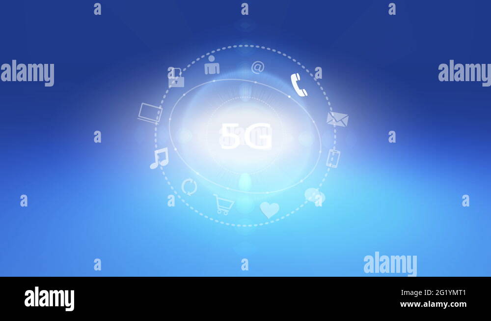 4k,5G symbol,virtual internet concept,online services icons,social ...