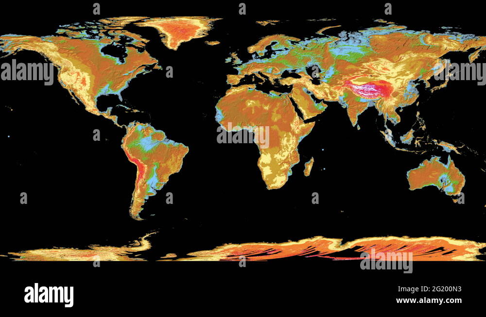 Earth map colors Stock Videos & Footage - HD and 4K Video Clips - Alamy