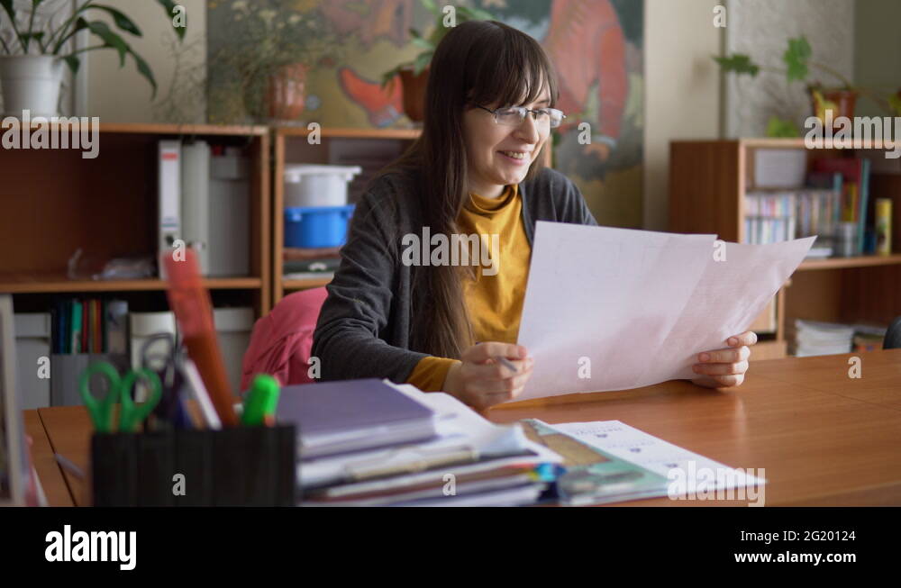 Teacher checking paper Stock Videos & Footage - HD and 4K Video Clips ...