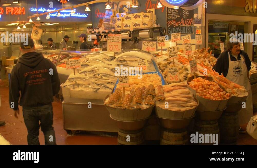 Fish and seafood section Stock Videos & Footage - HD and 4K Video Clips ...