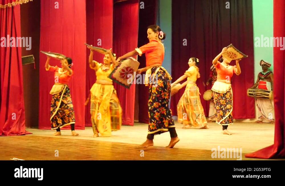 Kulu Natuma, harvest dance Kandyan Dancers Sri Lanka Stock Video ...