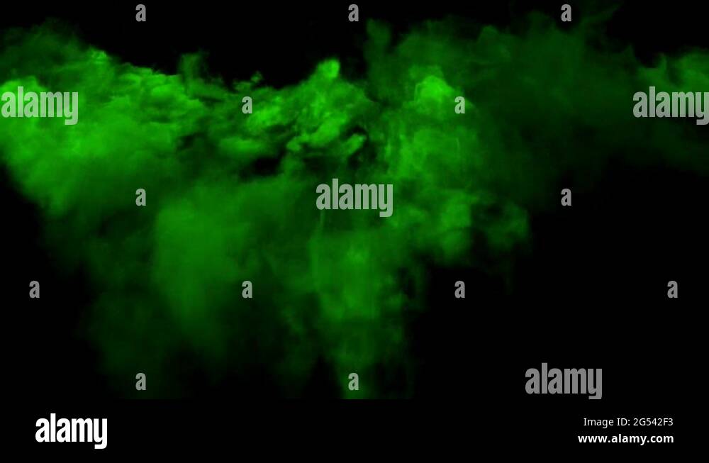 Animated stream of bursting green gas across whole screen 2 in 4k Stock ...