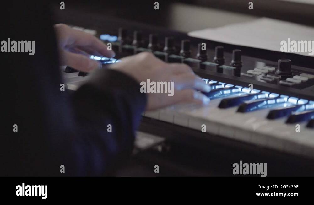 Music recording studio keyboard Stock Videos & Footage - HD and 4K ...