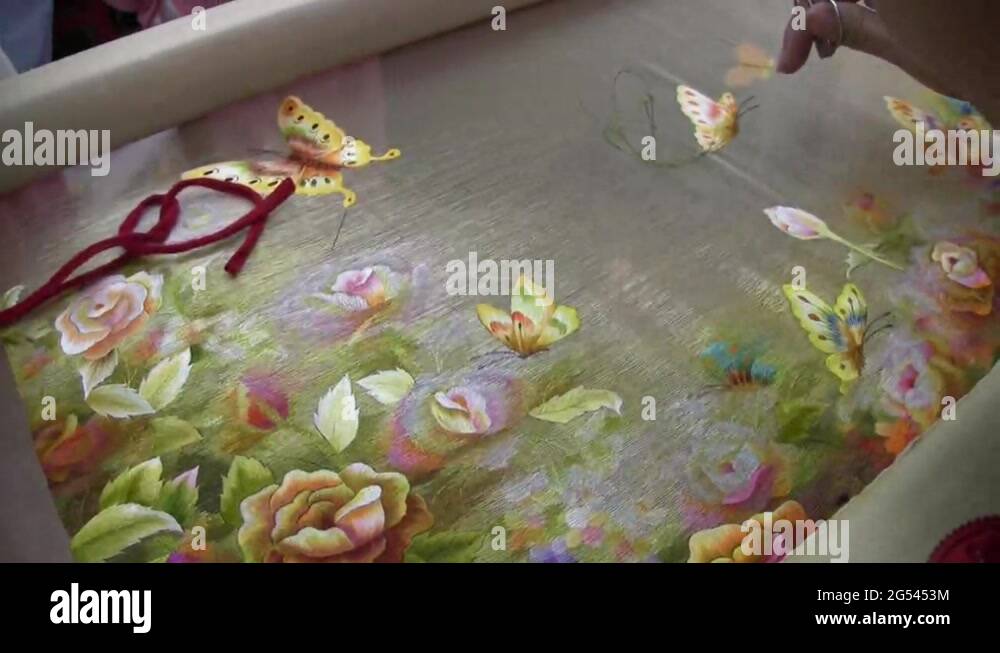Traditional textile art Stock Videos & Footage - HD and 4K Video Clips ...