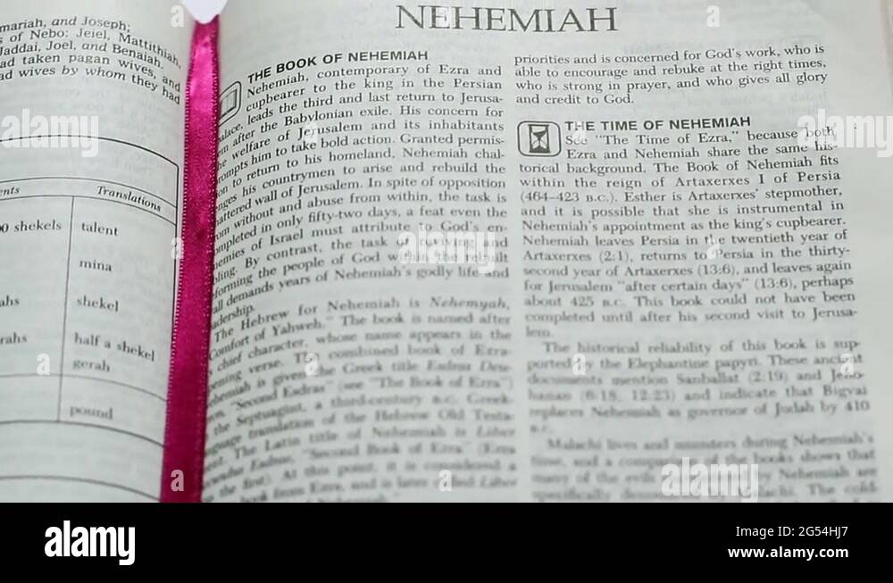 Nehemiah bible Stock Videos & Footage - HD and 4K Video Clips - Alamy