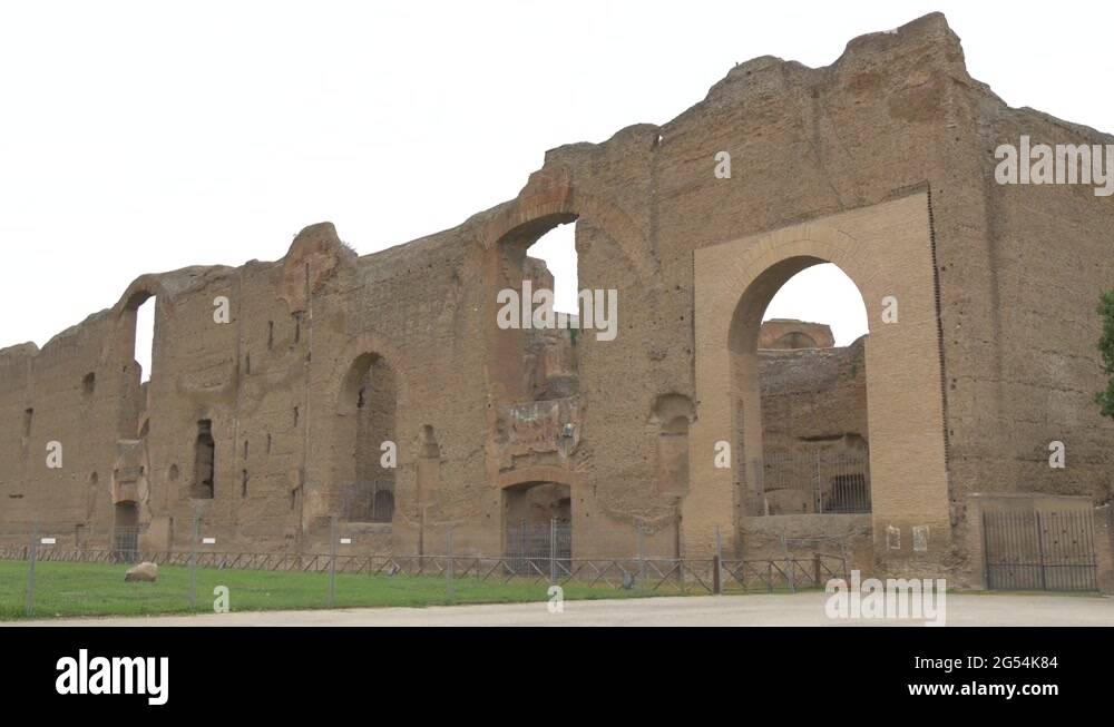 Rome baths of caracalla Stock Videos & Footage - HD and 4K Video Clips ...
