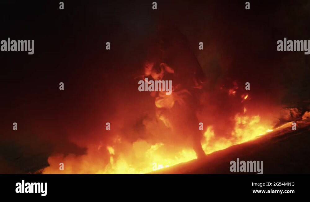 Running through fire Stock Videos & Footage - HD and 4K Video Clips - Alamy