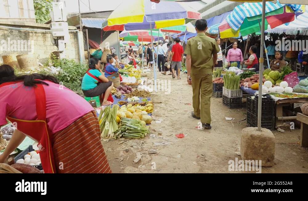 Lao market Stock Videos & Footage - HD and 4K Video Clips - Alamy