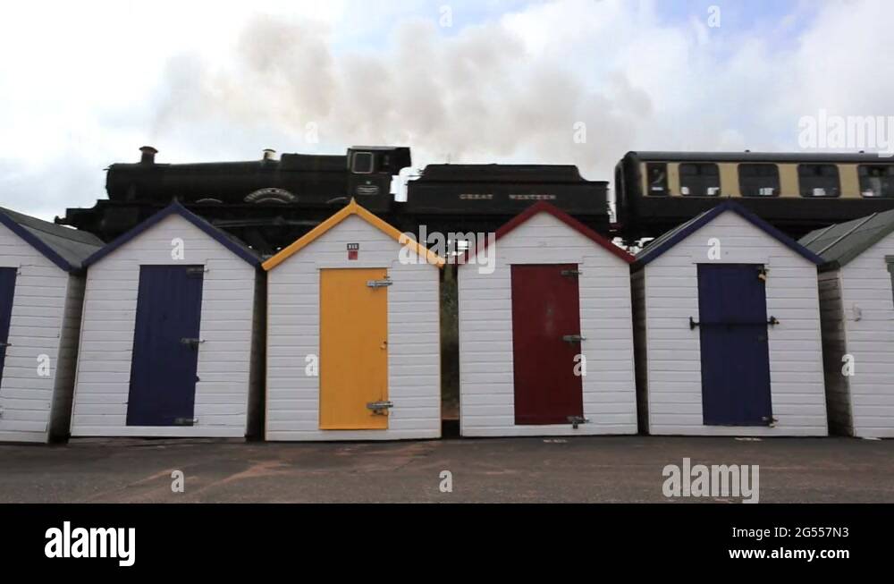Steam train beach huts Stock Videos & Footage - HD and 4K Video Clips ...
