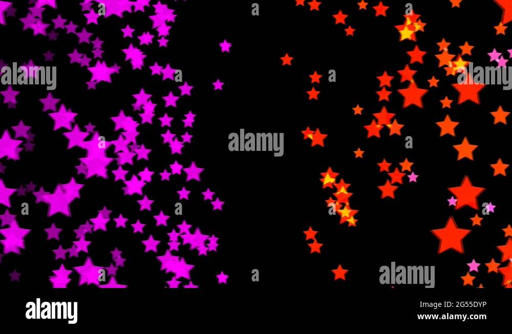 Abstract CGI motion graphics and animated background with star Stock ...