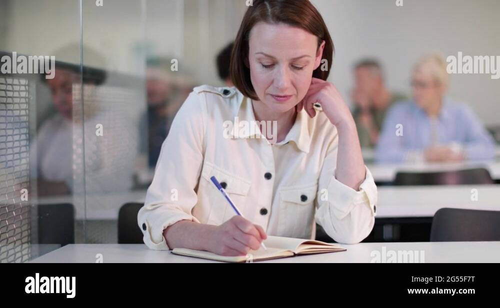 Student lecture notes Stock Videos & Footage - HD and 4K Video Clips ...