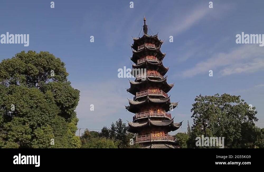 Pagoda at longhua temple Stock Videos & Footage - HD and 4K Video Clips ...