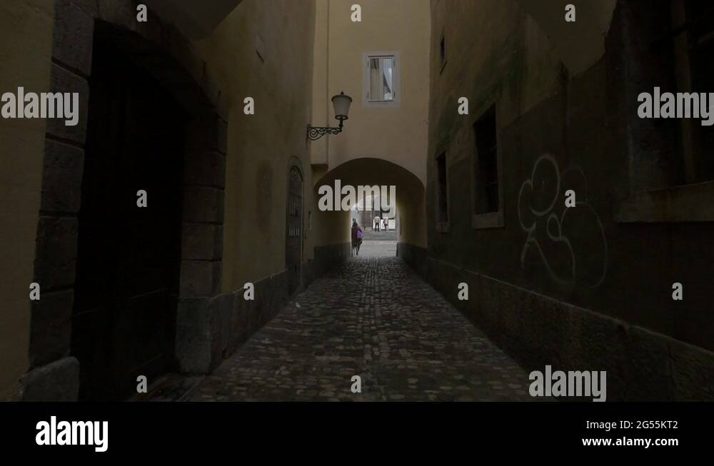 Passageway between buildings Stock Videos & Footage - HD and 4K Video ... Passageway between buildings Stock Videos & Footage - HD and 4K Video ...