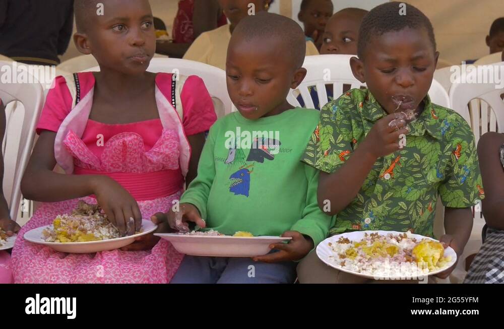 Africa children eating Stock Videos & Footage - HD and 4K Video Clips ...