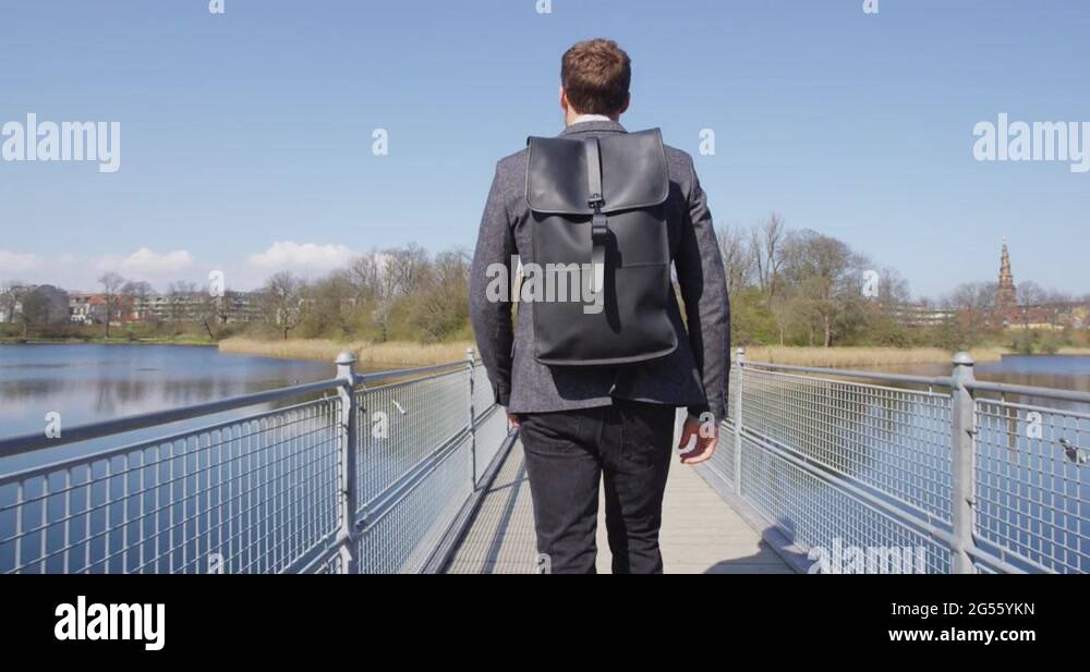 Man wearing professional backpack Stock Videos & Footage - HD and 4K ...