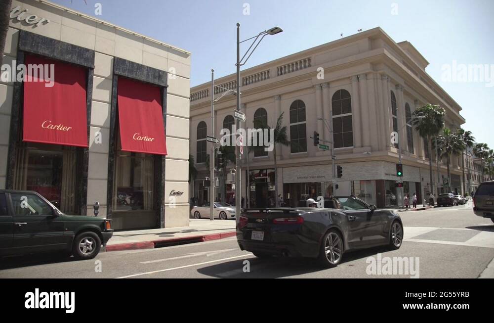 Cartier Store in Beverly Hills Stock Video Footage - Alamy