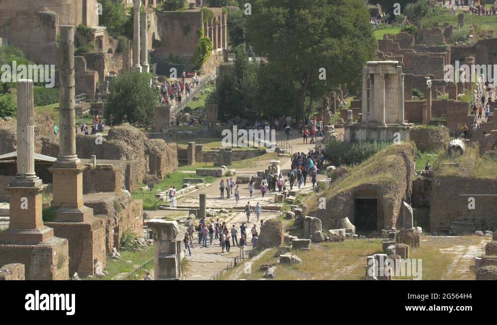 Tourists roman forum ruins Stock Videos & Footage - HD and 4K Video ...