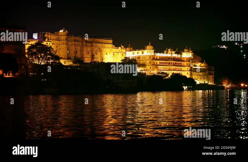 Udaipur twilight illuminated india Stock Videos & Footage - HD and 4K ...