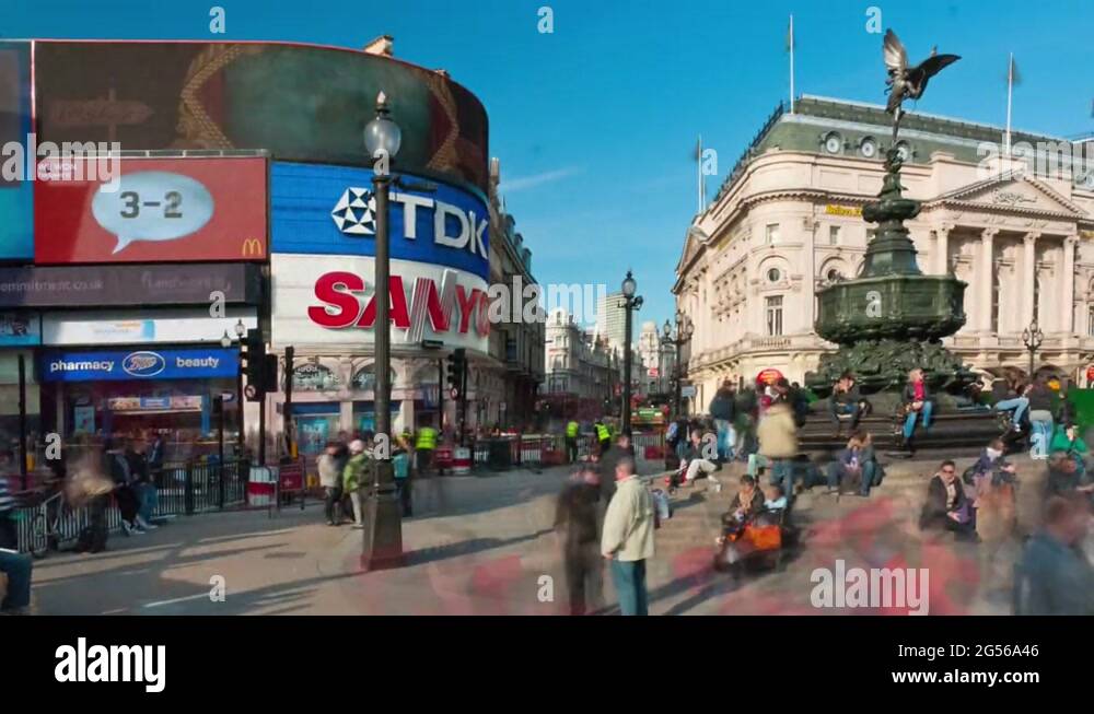 Piccadilly circus daytime Stock Videos & Footage - HD and 4K Video ...