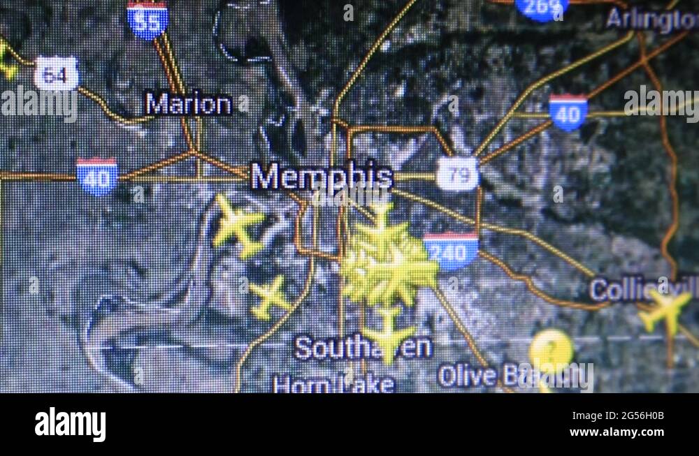 Memphis map Stock Videos & Footage - HD and 4K Video Clips - Alamy