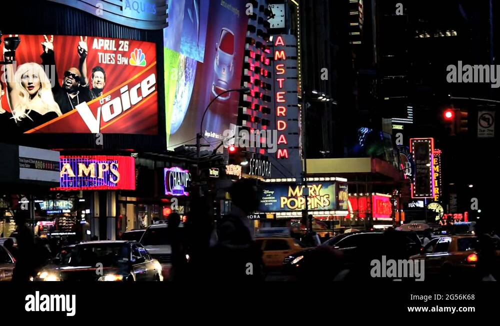 Broadway theatre signs Stock Videos & Footage - HD and 4K Video Clips ...