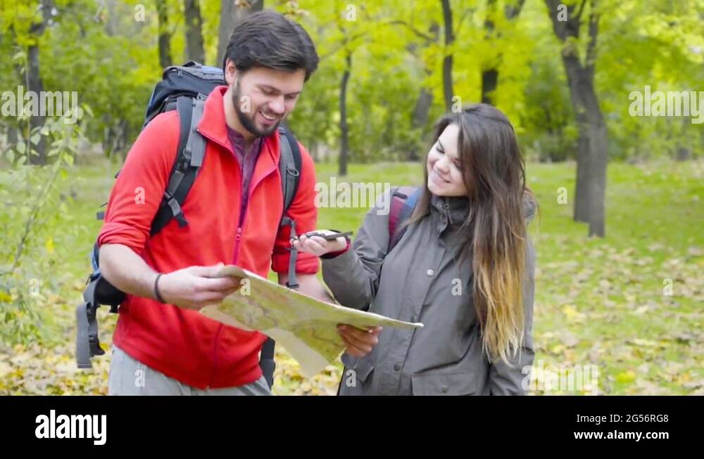 Hikers using map and compass Stock Videos & Footage - HD and 4K Video ...