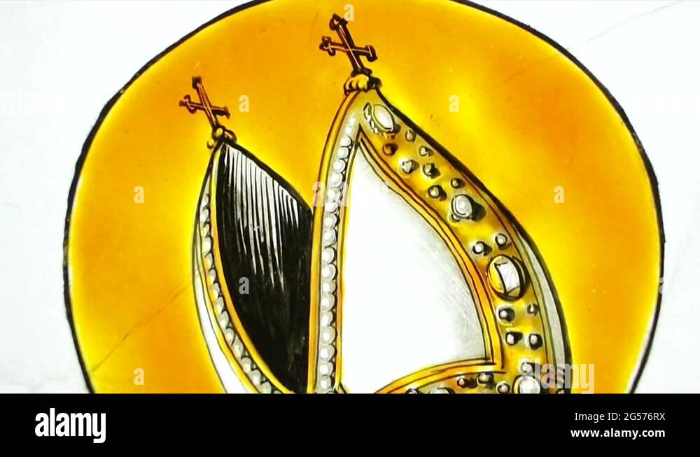 Stained glass jesus fish Stock Videos & Footage - HD and 4K Video Clips ...