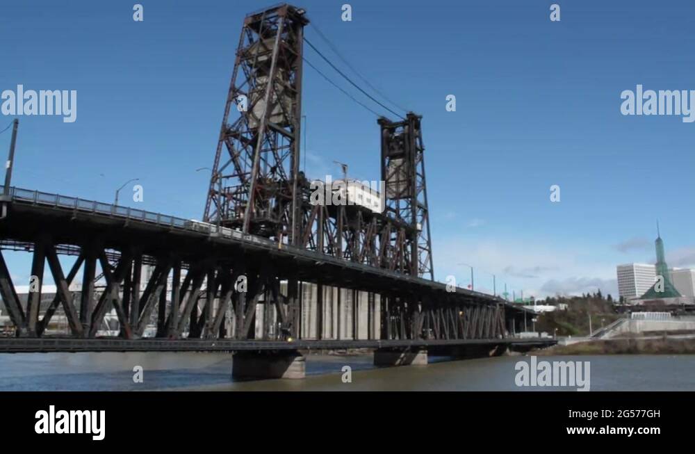 Steel vertical lift truss bridge Stock Videos & Footage - HD and 4K ...