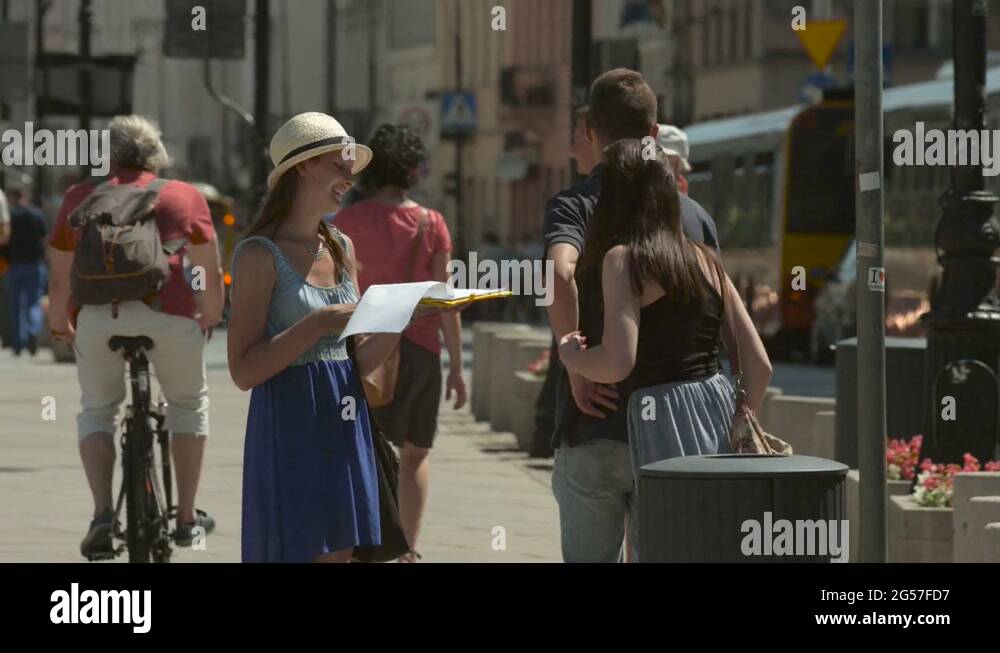 Questionnaire street Stock Videos & Footage - HD and 4K Video Clips - Alamy