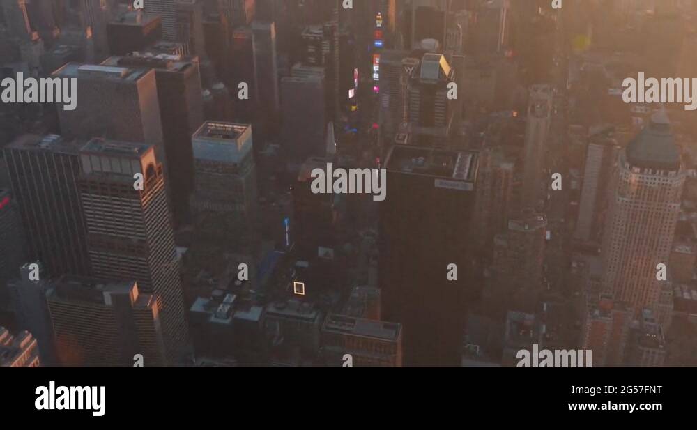 Broadway lights nyc aerial Stock Videos & Footage - HD and 4K Video ...