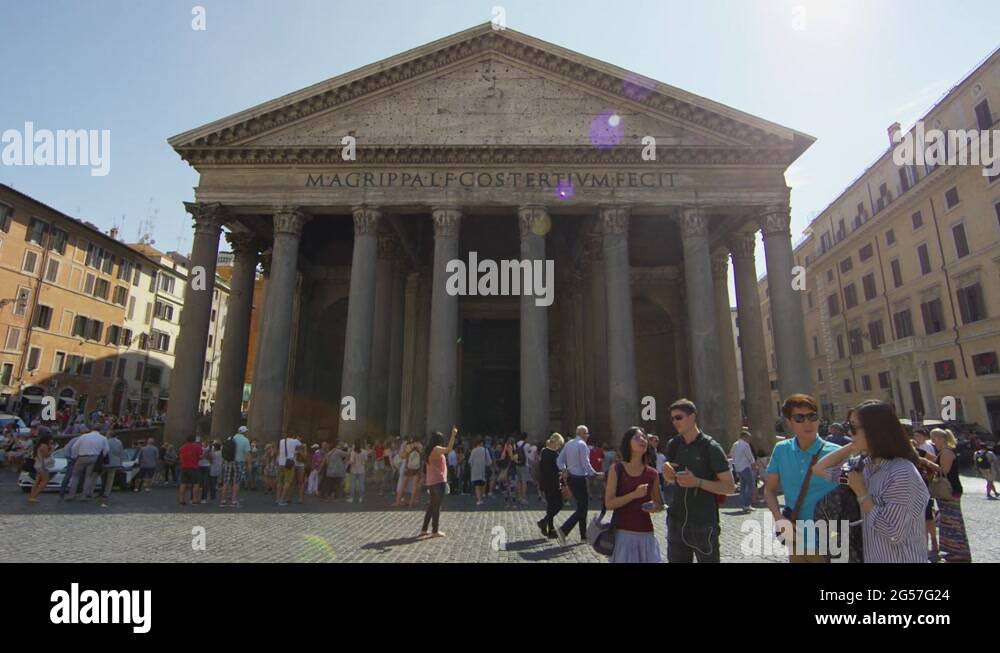 Pantheon entrance rome Stock Videos & Footage - HD and 4K Video Clips ...