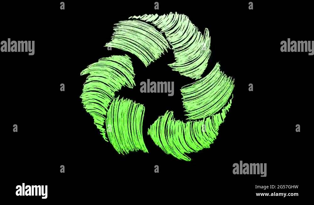 Recycle conservation concept sketch Stock Videos & Footage - HD and 4K ...
