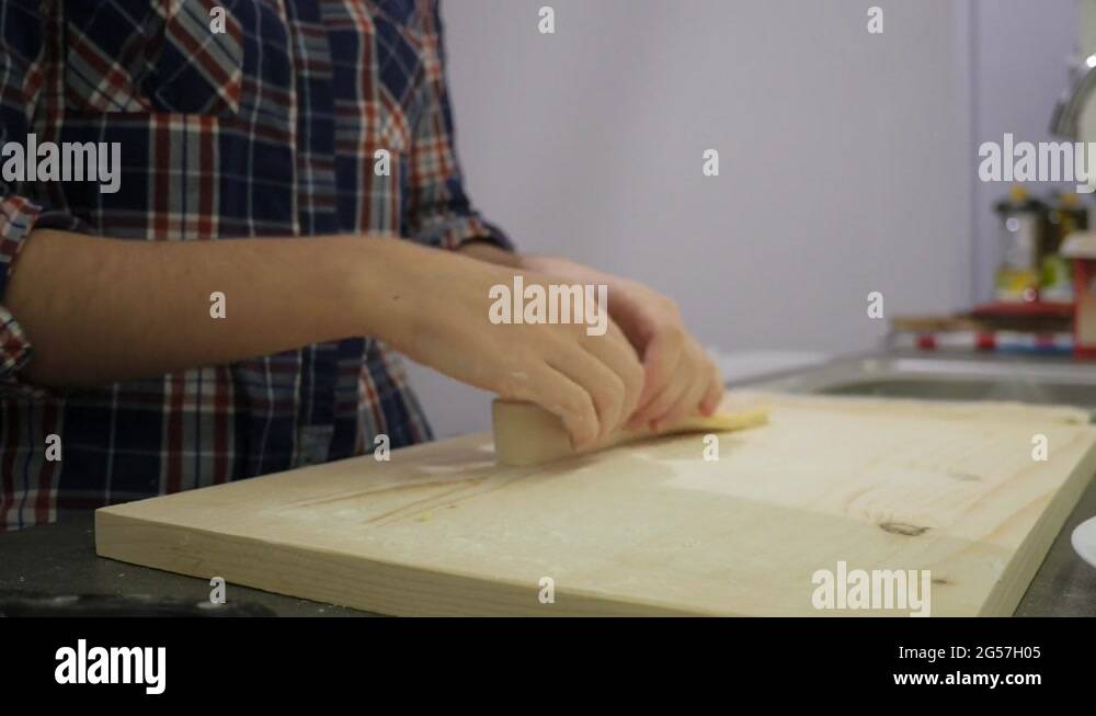 Rolling pastry with hands Stock Videos & Footage - HD and 4K Video ...