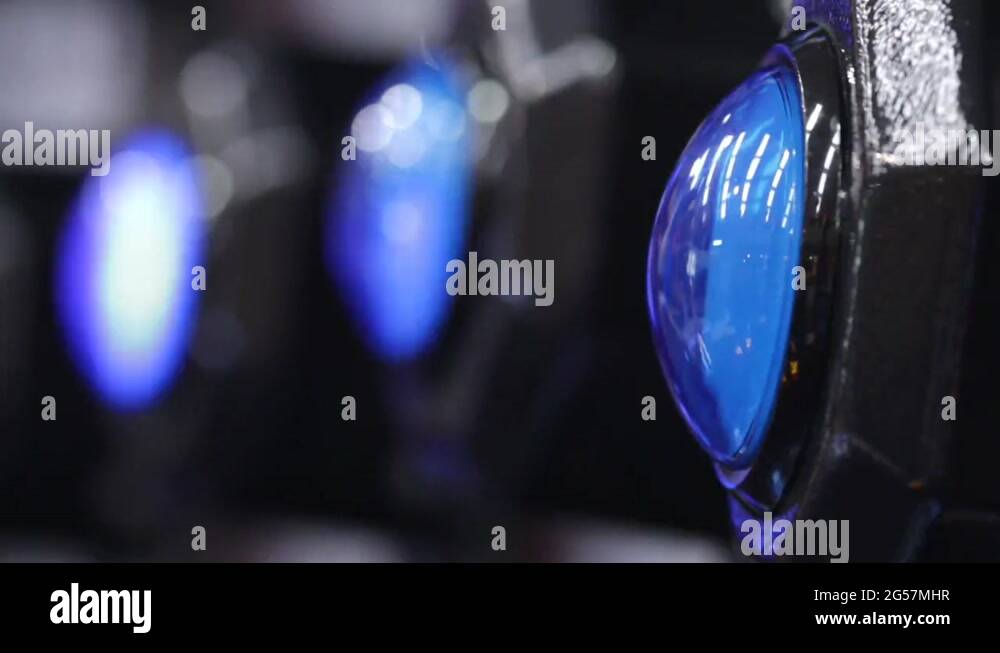 Blue background with lights flashing Stock Videos & Footage - HD and 4K ...