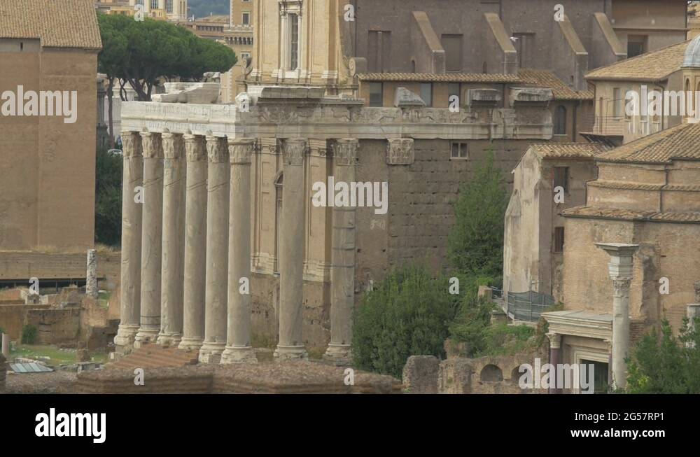 Ruined roman architecture Stock Videos & Footage - HD and 4K Video ...