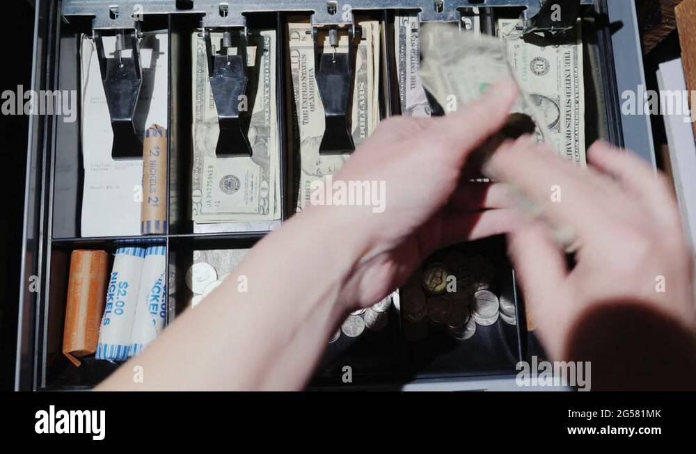 Change us currency cashier Stock Videos & Footage - HD and 4K Video ...