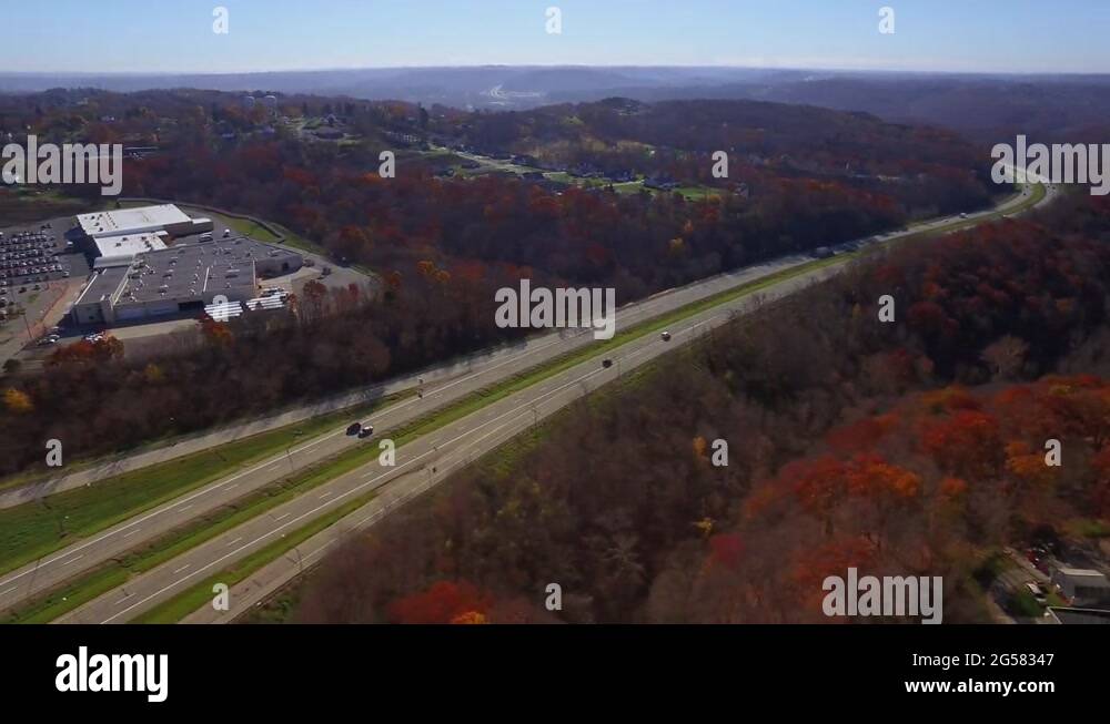 Pennsylvania turnpike aerial Stock Videos & Footage - HD and 4K Video ...
