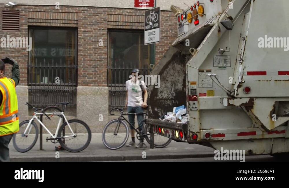 Sanitation worker garbage Stock Videos & Footage - HD and 4K Video ...