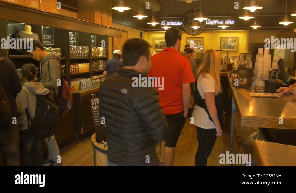 Starbucks tables Stock Videos & Footage - HD and 4K Video Clips - Alamy