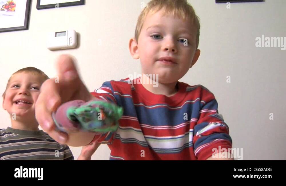 Kids playing with clay Stock Videos & Footage - HD and 4K Video Clips ...