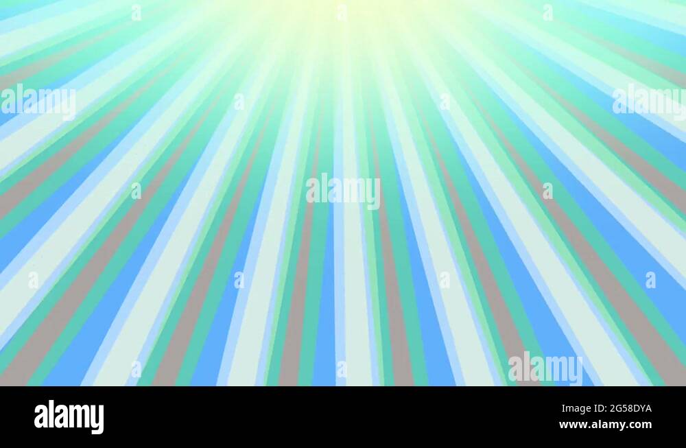 Creative sunburst loop. Cartoon and comic background. Cartoon sun light ...