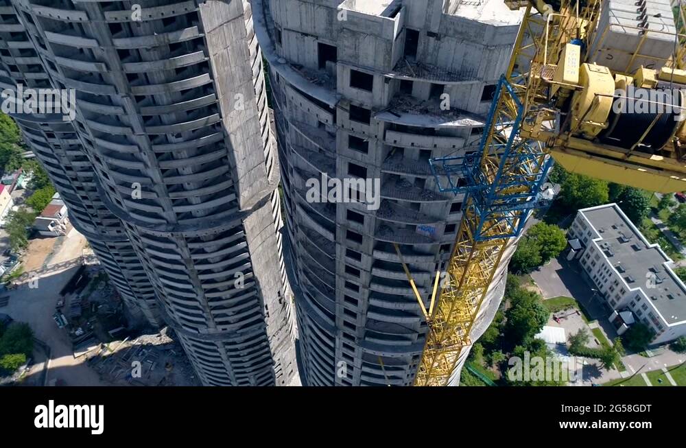 Tower crane counterweight Stock Videos & Footage - HD and 4K Video ...