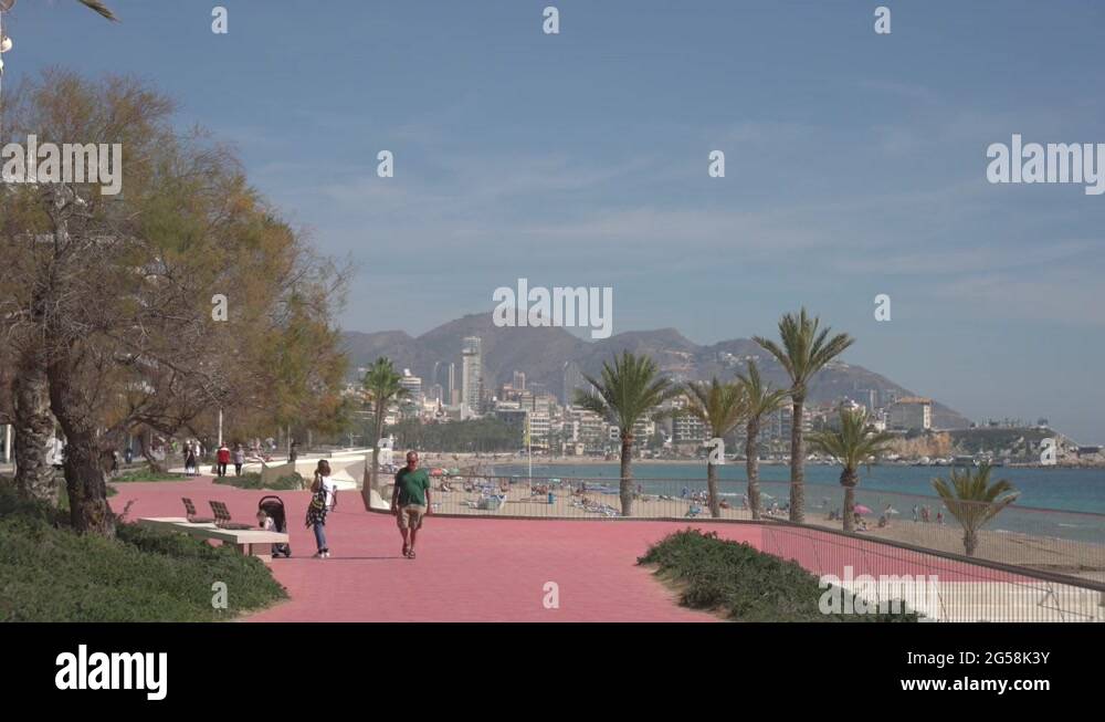 Beach and beach promenade Stock Videos & Footage - HD and 4K Video ...