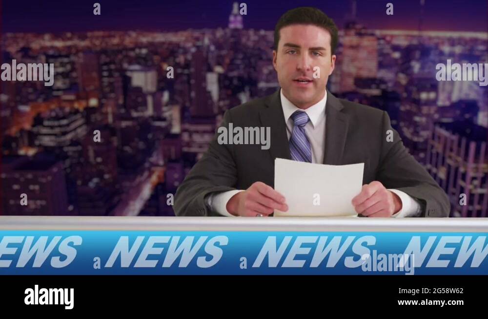 News reporter tv studio Stock Videos & Footage - HD and 4K Video Clips ...